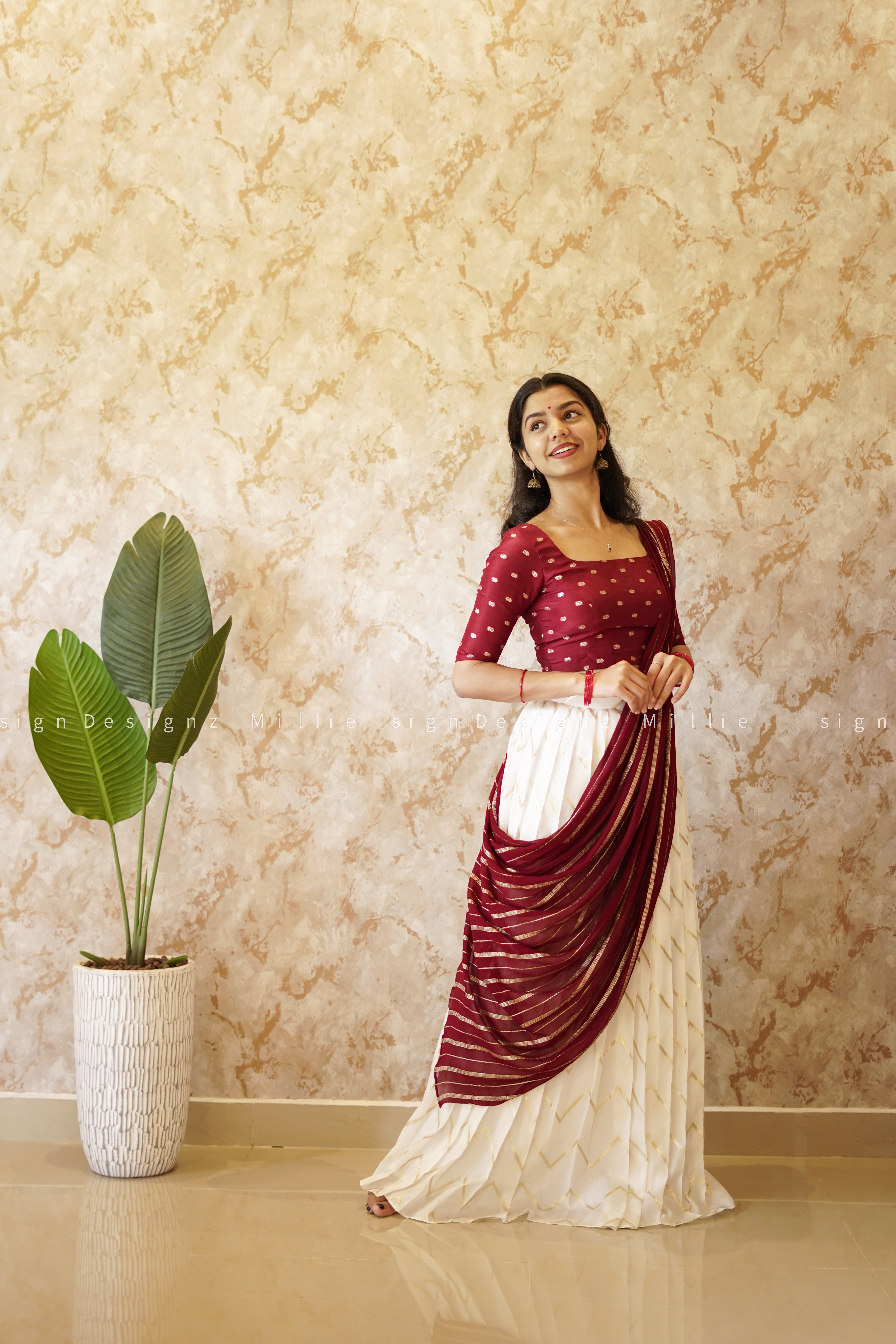 Dhavani Set – Millie Sign Designz